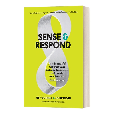 感知和响应 英文原版 Sense and Respond 成功的组织如何倾听客户并不断创造新产品 精装 英文版 进口英语原版书籍