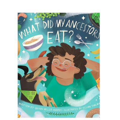 【预售】我的祖先吃什么？英文儿童绘本知识百科进口原版外版书纸板书3-6周岁What Did My Ancestors Eat?Quinn Miller MurphyRo