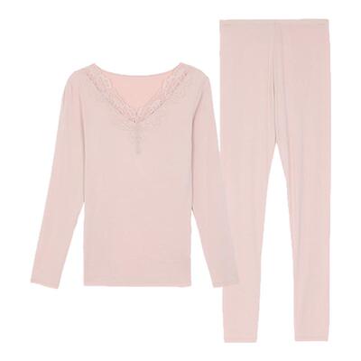 专柜新款保暖套装安莉芳薄款舒适