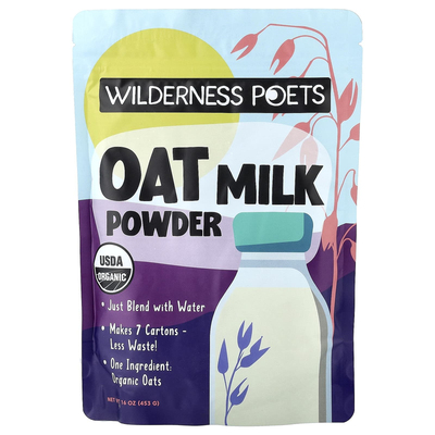 Wilderness Poets LLC,Organic Oat Milk Powder, 16 oz (453 g)