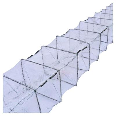 渔趣白色虾笼鱼网捕虾网捕鱼笼