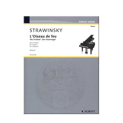 斯特拉火鸟组曲钢琴德国原版进口