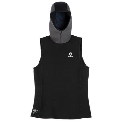 迪卡侬女加厚男分体保暖潜水服