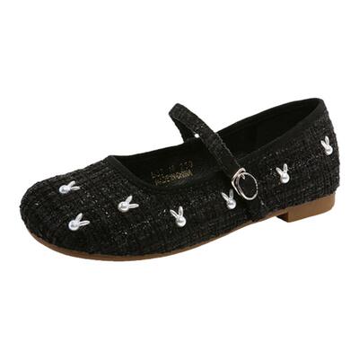 Gracegift小香风圆头玛丽珍单鞋