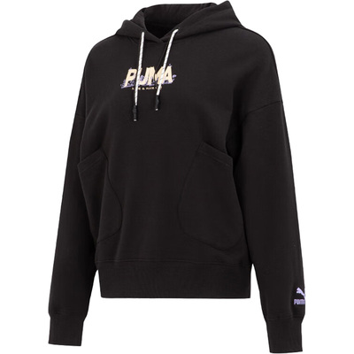 Puma/彪马正品当季新款女子运动休闲连帽套头卫衣539960-01