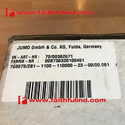 议价Jumo 00362671 久茂全新温控器 703575/281-1100 DICON 400