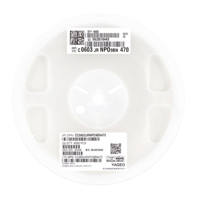 0603贴片电容47pF(470)5%50V