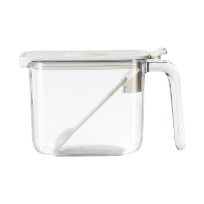 lissa日式高颜值调料盒带定量勺