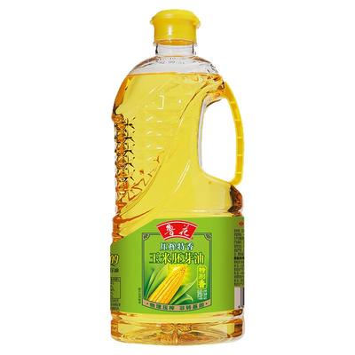 鲁花压榨特香玉米胚芽油非转基因家用烘焙煎炒食用油小桶油