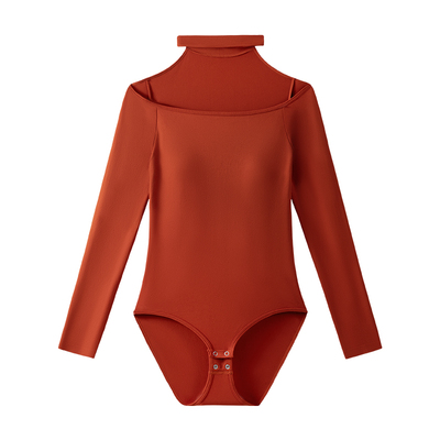 性感CHOKER露肩时髦玩味连体衣女