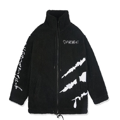 SuaMoment血爪抓痕国潮牌外套