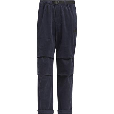 阿迪达斯男士灯芯绒运动休闲裤