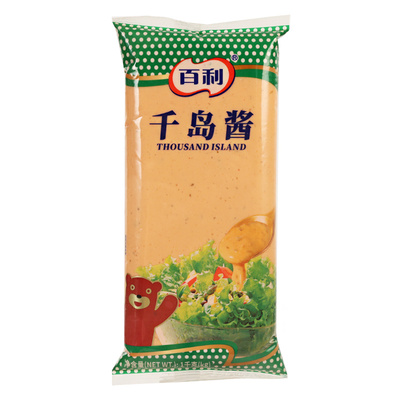 百利千岛酱蔬菜水果汉堡酱商用