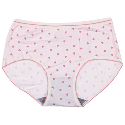 3条装彩田甜美印花少女生内裤32651莫代尔棉质高弹包臀短裤32652