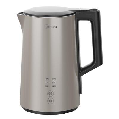 美的电热水壶保温1.5L316不锈钢