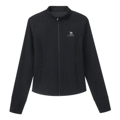 骆驼白玉|户外立领原纱防晒衣女