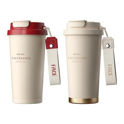 face保温杯大容量随行咖啡杯