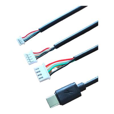 纯铜USB公母Typec公母转PH2.0XH2.54mx1.25端子线触摸屏数据线
