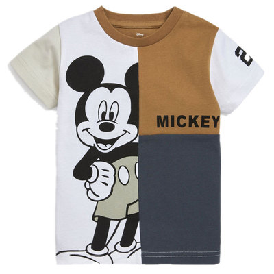 Next男童夏圆领卡通短袖纯棉T恤