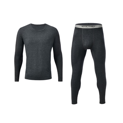 霞湖世家德绒打底保暖内衣套装