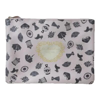 珍藏 laduree拉杜丽印花收纳袋化妆包便携大容量小碎花内胆包防水