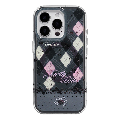 coditto格纹学院适用苹果手机壳