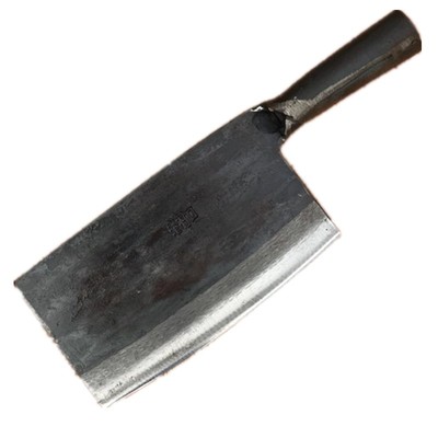 砍骨刀老村口弹簧钢中式传统锻打