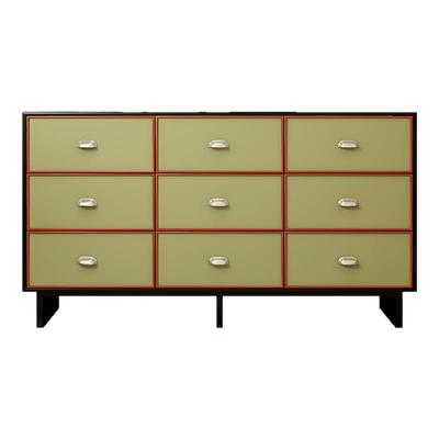 Montana 中古九斗柜复古实木边柜玄关柜客厅储物收纳抽屉柜六斗柜