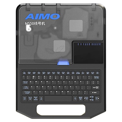 爱墨线号机M550E/M550A号码管梅花管PVC套管  M660替代MAX线号机