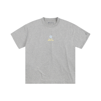 BURNIN*SPORTWEAR太阳花图腾运动短袖T恤7A抗菌吸湿速干休闲圆领
