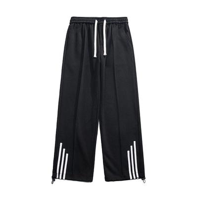 VIISHOW复古潮牌直筒纯色运动卫裤男生夏季新款宽松百搭休闲长裤