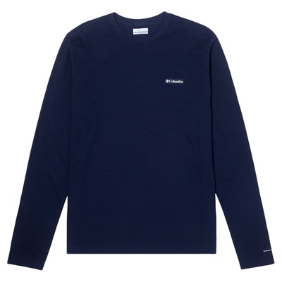 2025秋冬哥伦比亚户外男吸湿快干透气长袖圆领运动休闲T恤AE5374