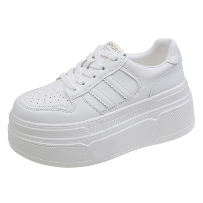 厚底小白鞋舒适轻便增高休闲板鞋