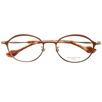 SyunKiwami日系纯钛全框女眼镜