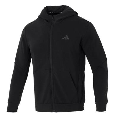 阿迪达斯男款连帽夹克