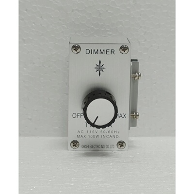 Ohishi Electric Dimmer TypeR 115V 100W Incandescent Control