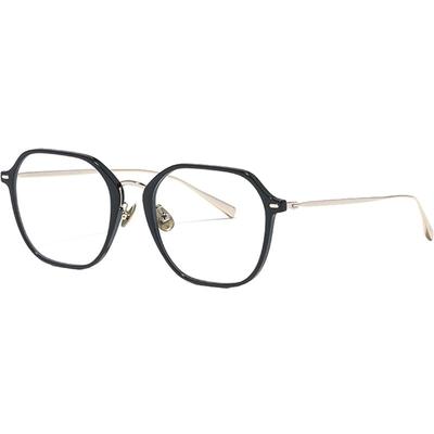 JINS睛姿近视眼镜休闲大方框β钛架男女可配防蓝光镜片UUF25S150