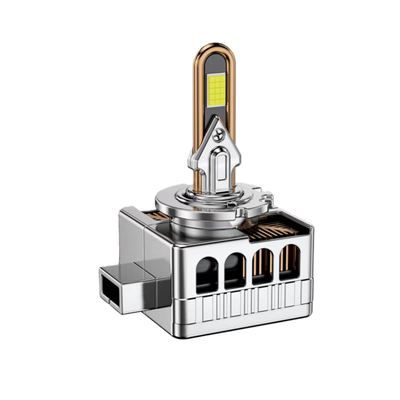 伊悦原厂疝气灯改装激光LED大灯D