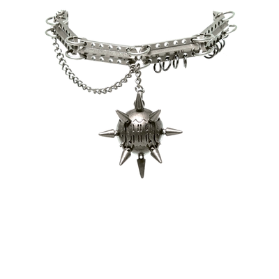 IIIMIII小众暗黑choker个性颈链