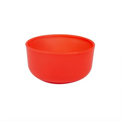 橙红色纯色塑料茶杯中式拜神