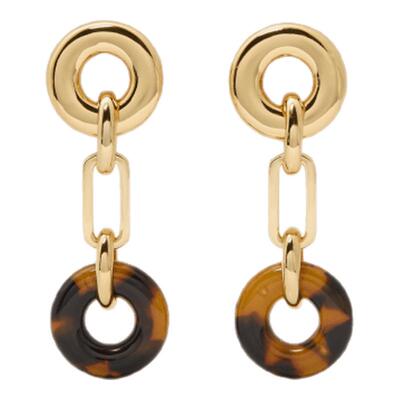 kate spade Interlock环扣耳饰耳坠