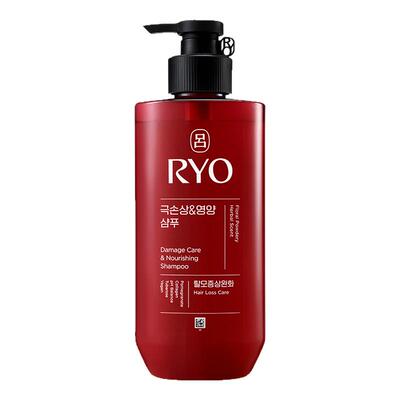 【单瓶尝鲜 官方正品】RYO红吕洗发水防断发改善毛躁洗发露洗发液