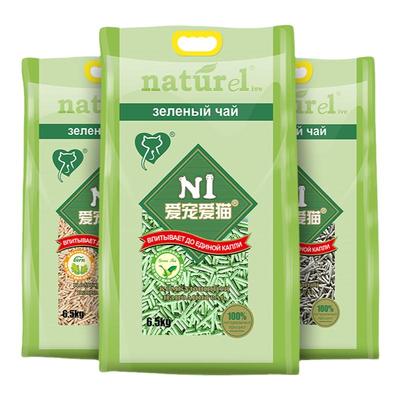 N1结团吸水天然植物环保消臭猫砂