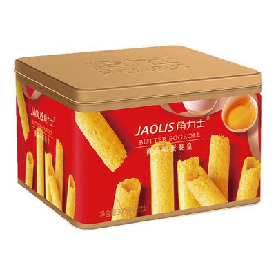 JAOLIS/角力士港式蛋卷零食原味蛋卷蛋卷酥礼盒装年货节送礼整箱
