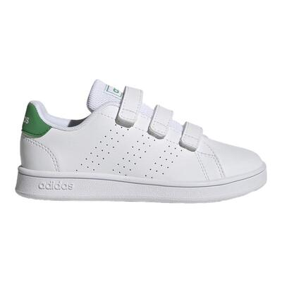 ADVANTAGE休闲魔术贴板鞋小白鞋男小童春夏adidas阿迪达斯轻运动