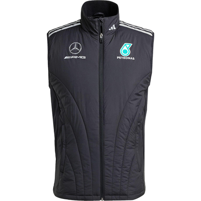 Adidas/阿迪达斯正品2025新款男士保暖立领休闲棉马甲JX8274