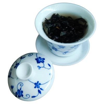 功夫茶具小盖碗茶杯套装陶瓷骨瓷