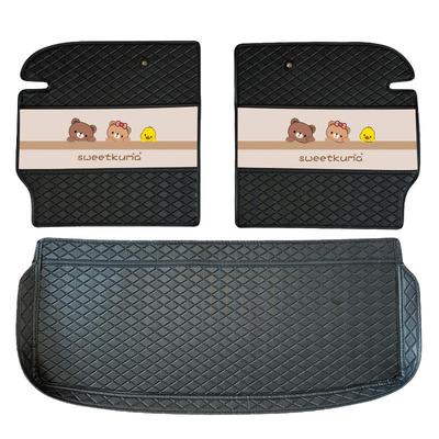 适用于2025款五菱宏光MINI后备箱垫四门版马卡龙内饰改装尾箱垫