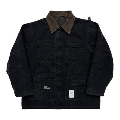 支线UniteQuality+帆布系列 十袋改良C26水洗古着工装夹克棉衣