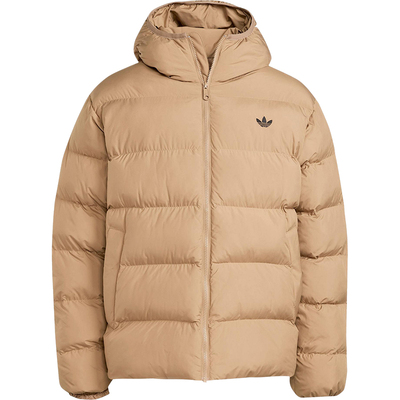 Adidas/阿迪达斯正品三叶草男士运动连帽保暖梭织面包棉服JX4121